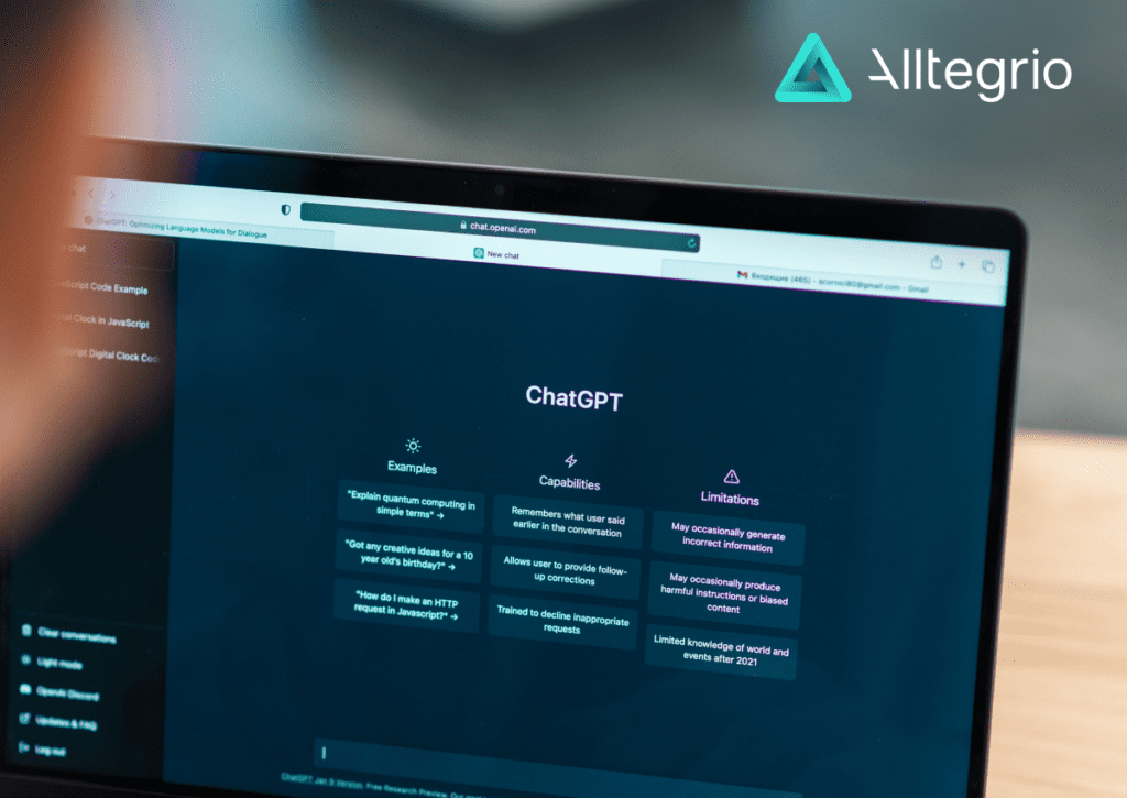 ChatGPT-Powered Content Generation Platform | Alltegrio